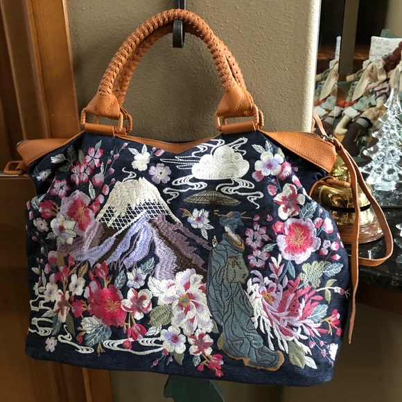 Johnny Was | Bags | Nwt Johnny Was Hisako Weekender Tote Bag | Poshmark
